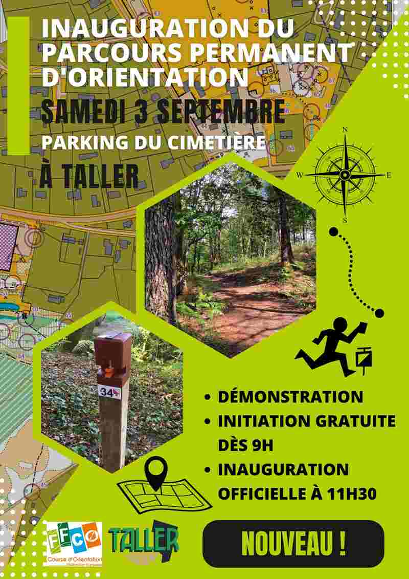 Landes - Manifestation culturelle - Inauguration du parcours permanent d'orientation - Agenda ...