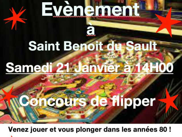 Indre - Manifestation culturelle - Concours de Flipper - Agenda Saint ...